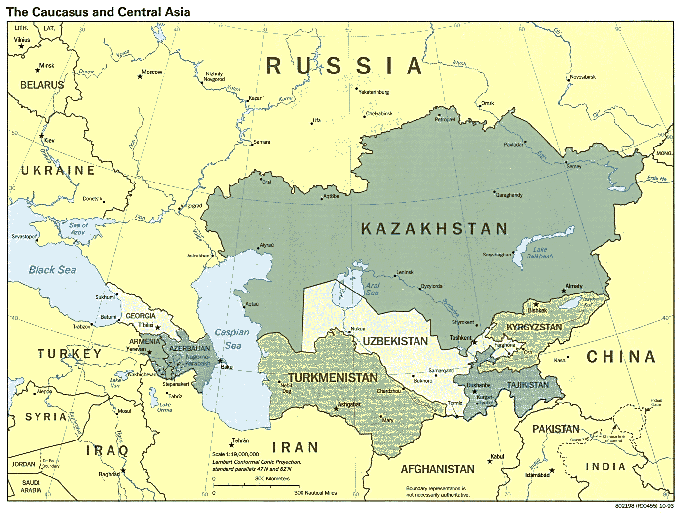 Download Free Kazakhstan Maps